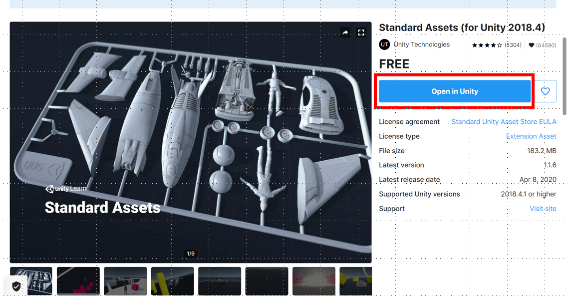 【Unity】Standard Assetsをインポートして使いたい（エラー対処方法を添えて） - FTech