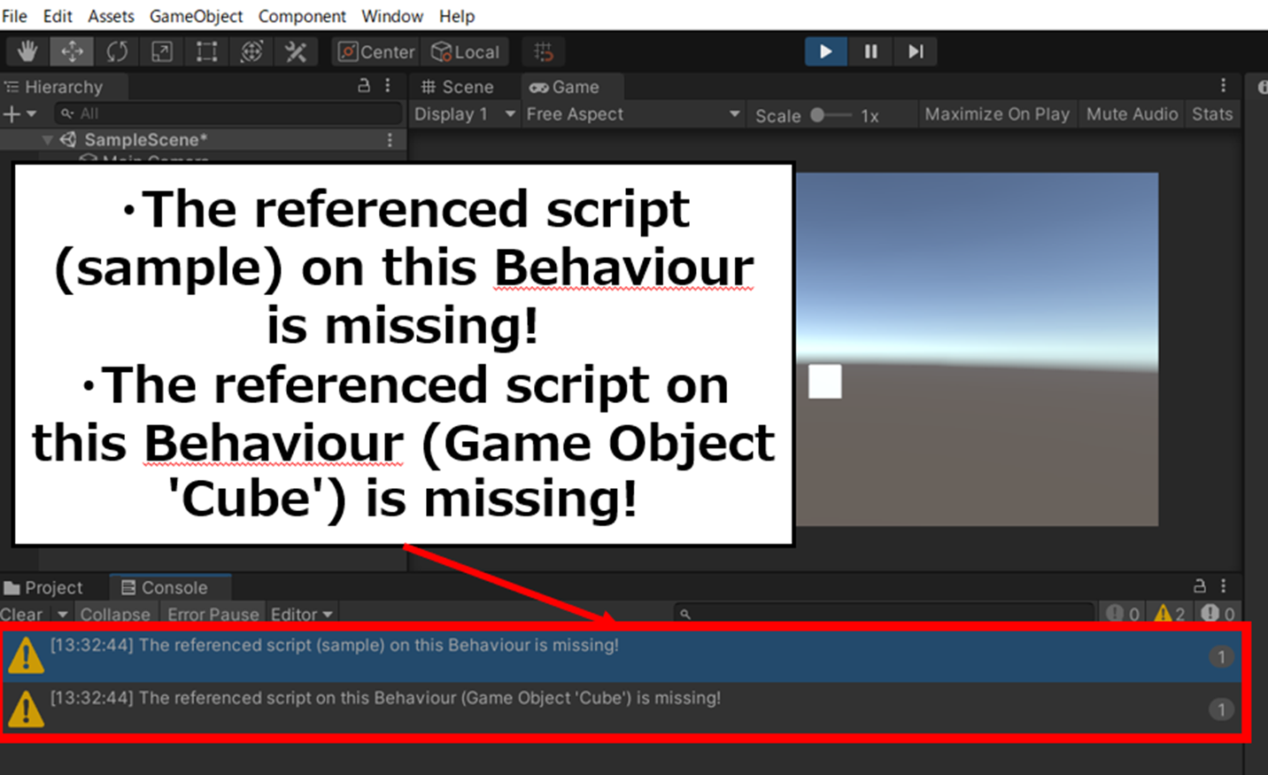 【Unity】スクリプトがアタッチできない、動かないときのエラー対処法 - FTech